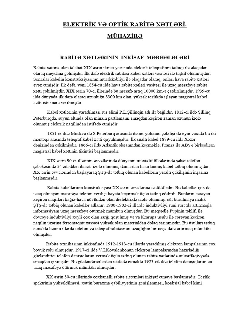 Elektrik V - Optik Rabit - X - TL - R - M - Hazir - Rabit - X - TL - R - N - N - NK | PDF