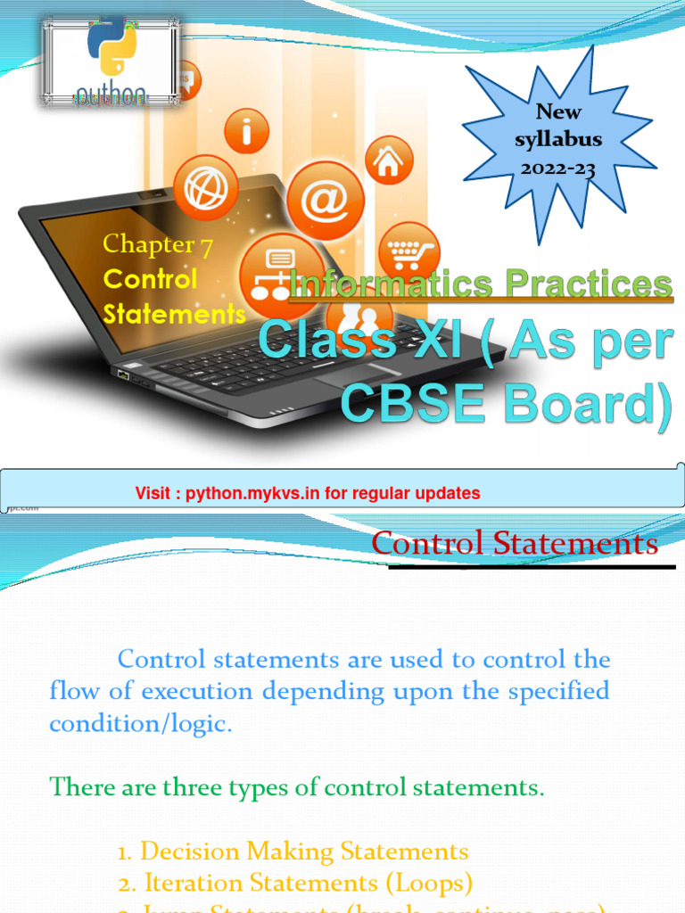 Control Statements7 | PDF | Control Flow | Grammar