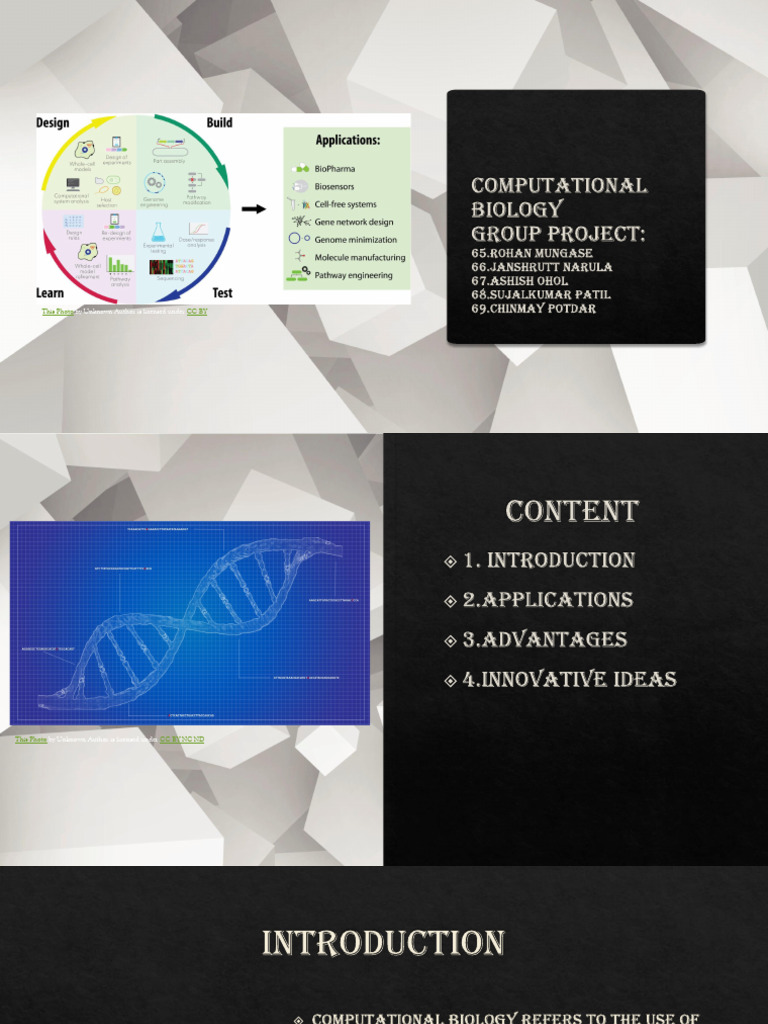 Computational Biology Download Free Pdf Computational Biology