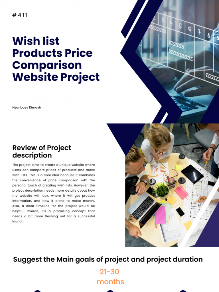 Wish List Products Price Comparison Website Project | PDF