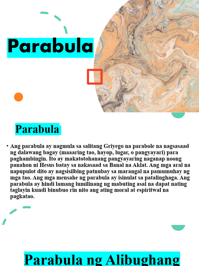 Parabula | PDF