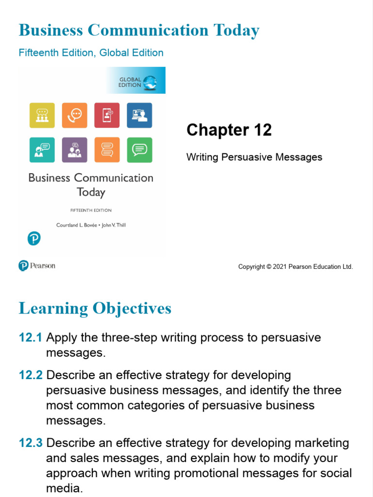 Bovee bct15 PPT 12-Final | PDF | Marketing | Mass Media