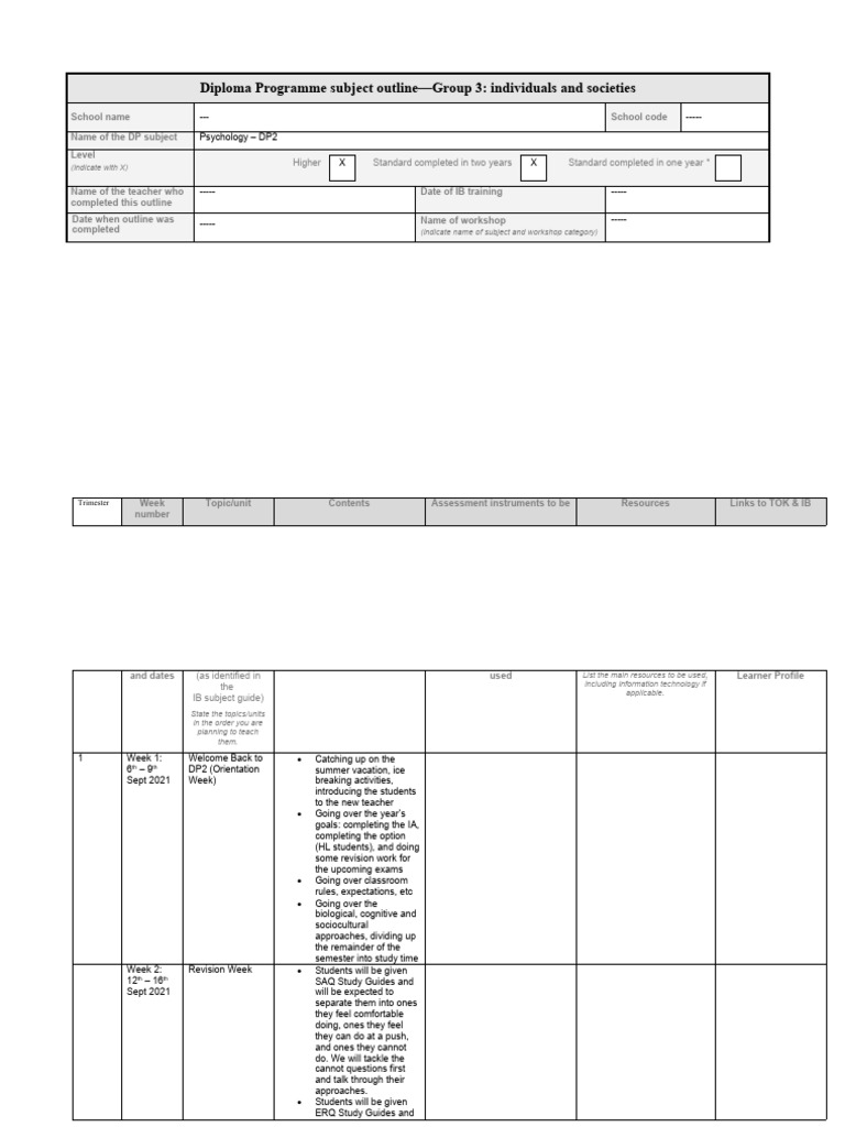 Diploma Programme Subject Outline-Group 3: Individuals and Societies ...