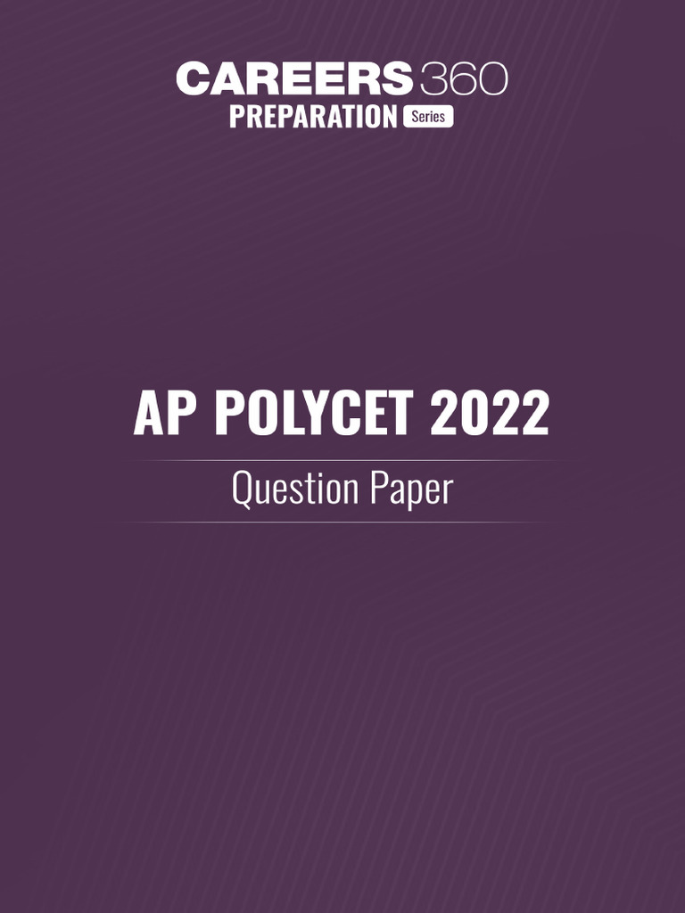 Ap Polycet 2022 | PDF