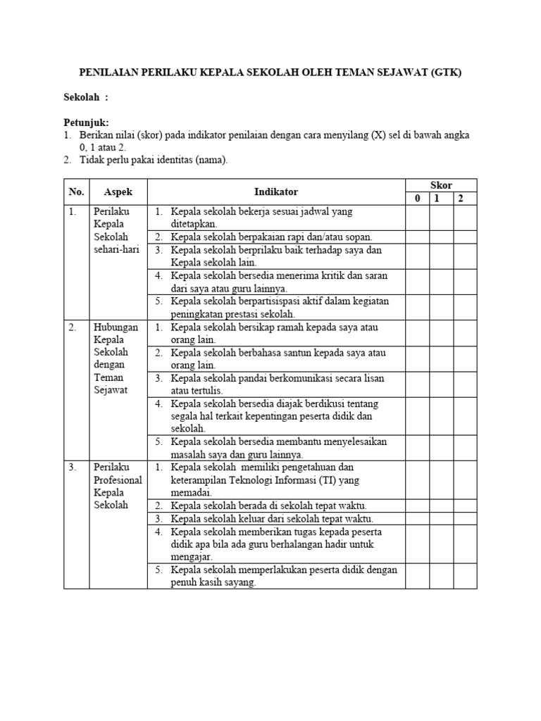 Angket PKKS - 2023 | PDF | Pengembangan Diri | Kesehatan Holistik