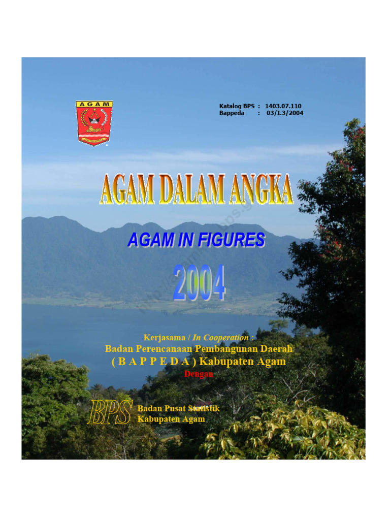 Agam Dalam Angka 2004 | PDF
