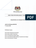 Surat Pekeliling Ksu Bil.3 Tahun 2021 | PDF