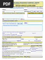 New India Intimation Form | PDF