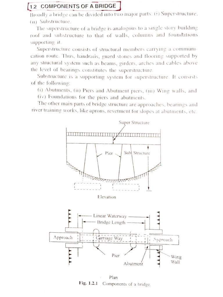 Bridge Engineering Notes | PDF