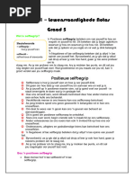 My Role Model AFRIKAANS ESSAY | PDF