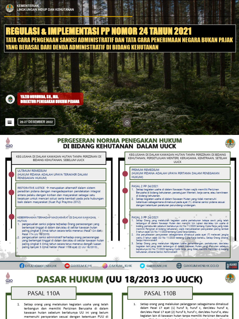 Regulasi PP No. 24 Tahun 2021 | PDF