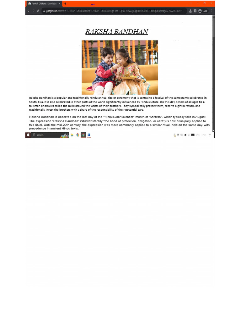 Raksha Bandhan | PDF