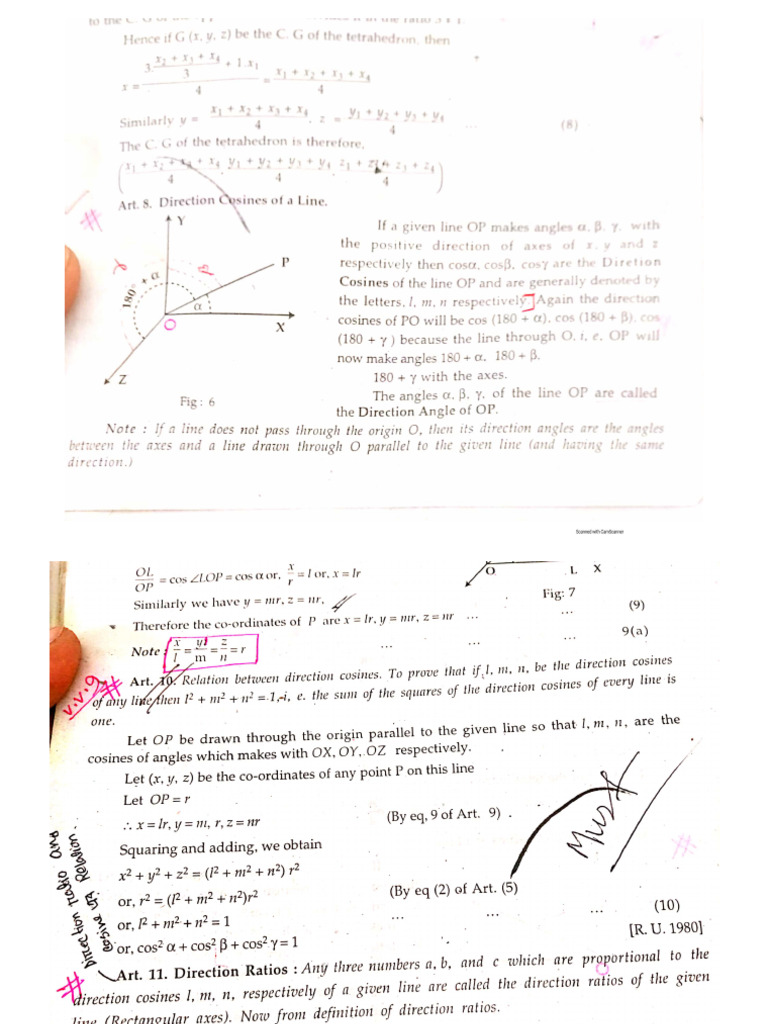 Rectangular Coordinate | PDF