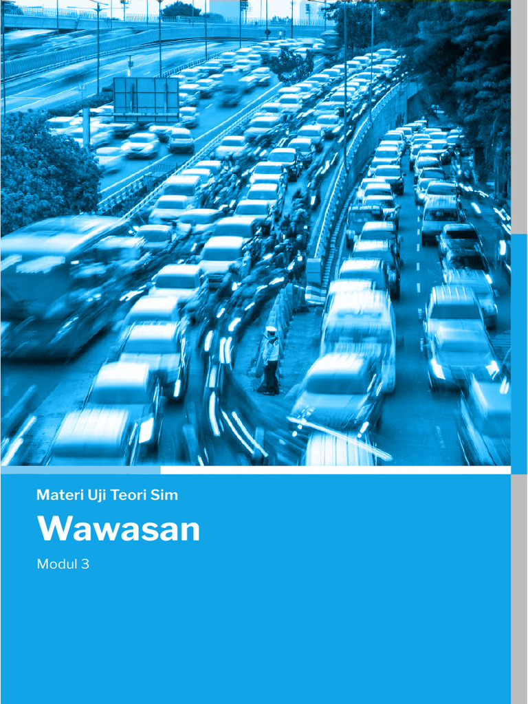 Buku Panduan Latihan Ujian Teori Sim C Modul 3 | PDF | Bisnis | Komputer