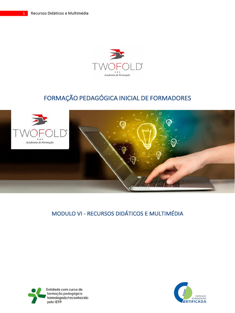 Modulo Vi - Recursos Didáticos e Multimédia | PDF | Aprendizado | Vídeo