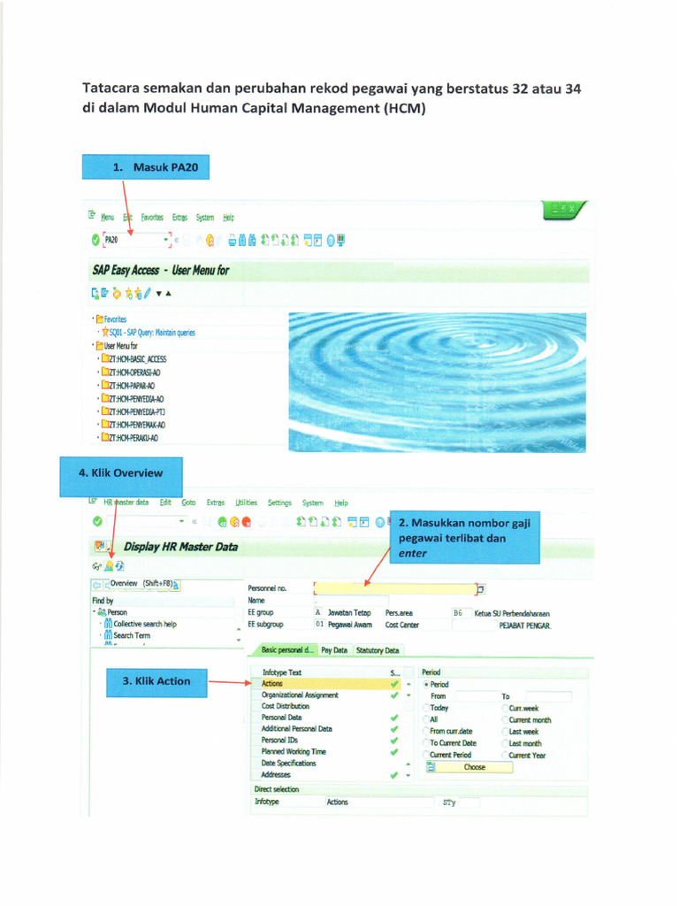 Tatacara Semakan Status 32 Atau 34 | PDF