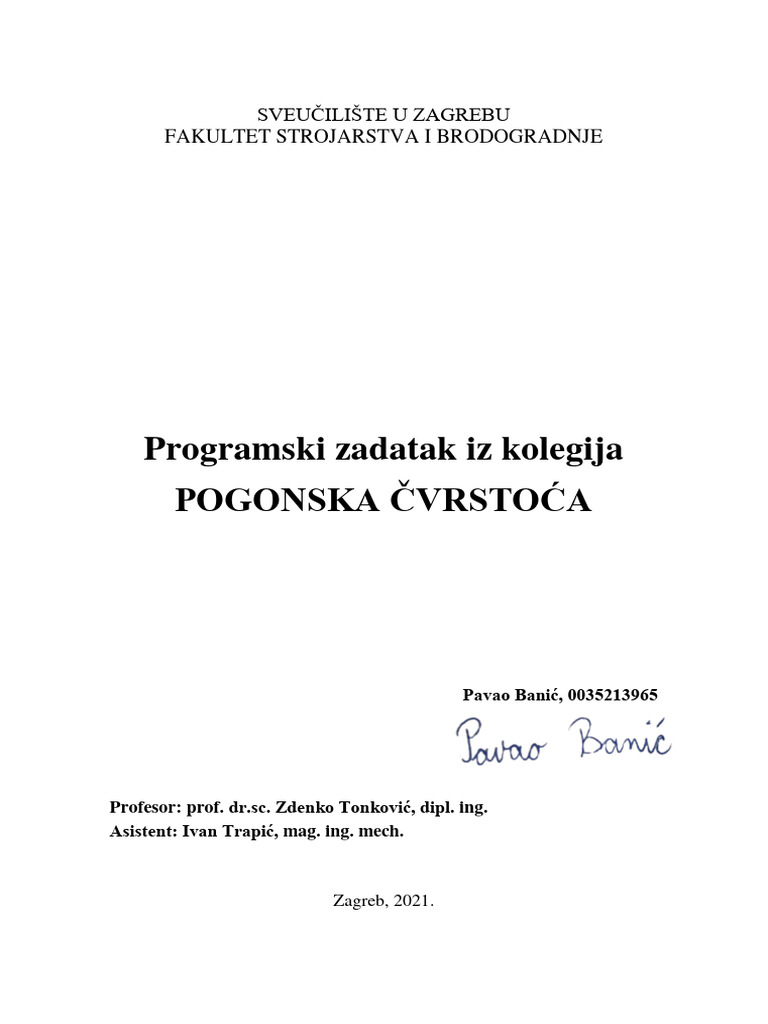 Programski Banic | PDF