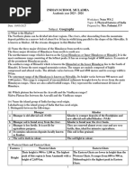 ICSE Class 10 Geography Map Work - 100 Competency-Based Questions | PDF ...