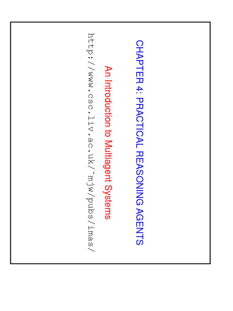 Lect 04 | PDF | Intention | Reason