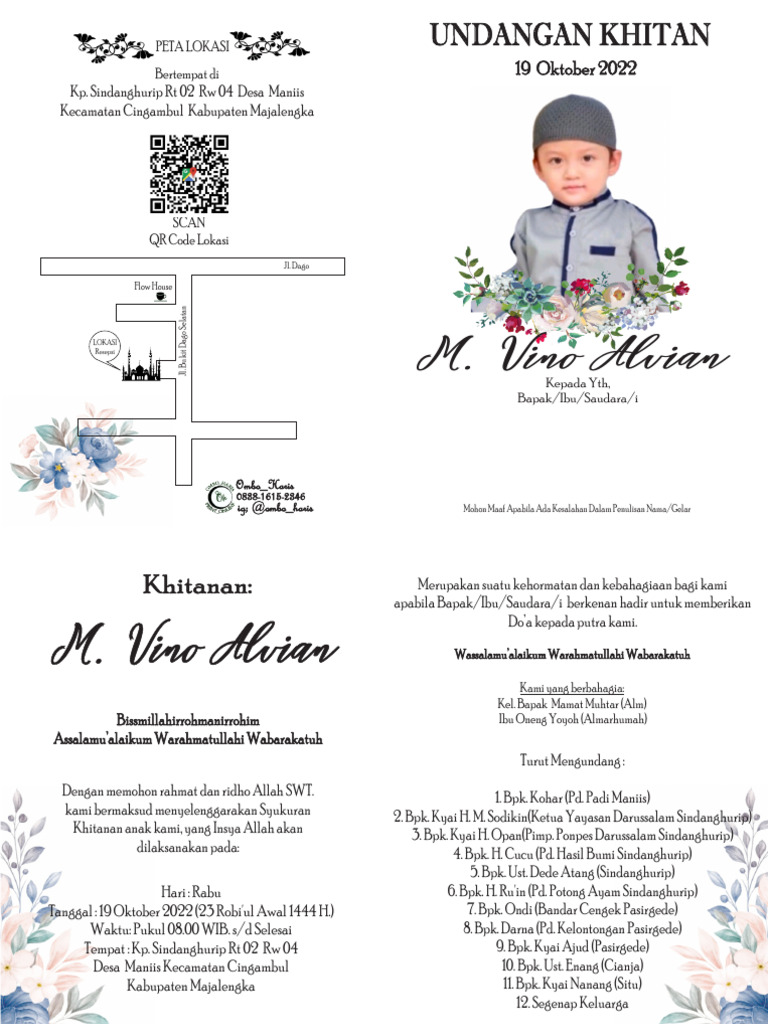 Katalog Undangan Khitan | PDF