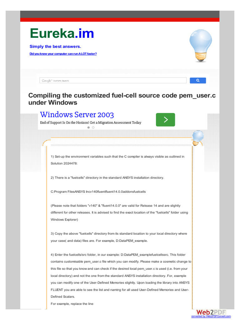 WWW Eureka Im | PDF | Computer File | Directory (Computing)