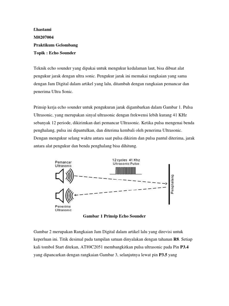 Single Beam N Multibeam | PDF | Metode & Bahan Ajar