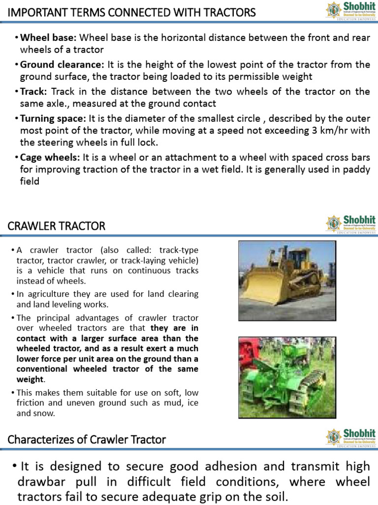 Types of Tractors | Download Free PDF | Tractor | Wheel