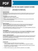 Wheel-Trans Eligibility Application Guide | PDF | Public Transport | Disability