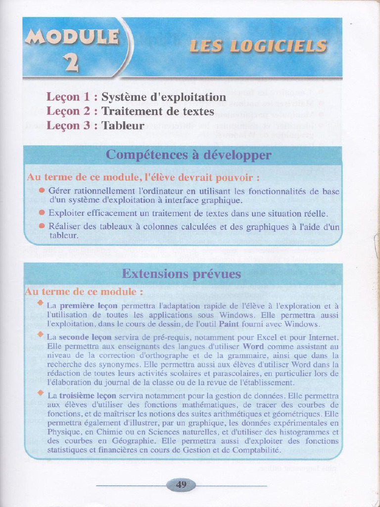 Espace de L'Informatique p49-130 | PDF