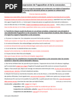 Exercices sur l'Expression de Cause | PDF