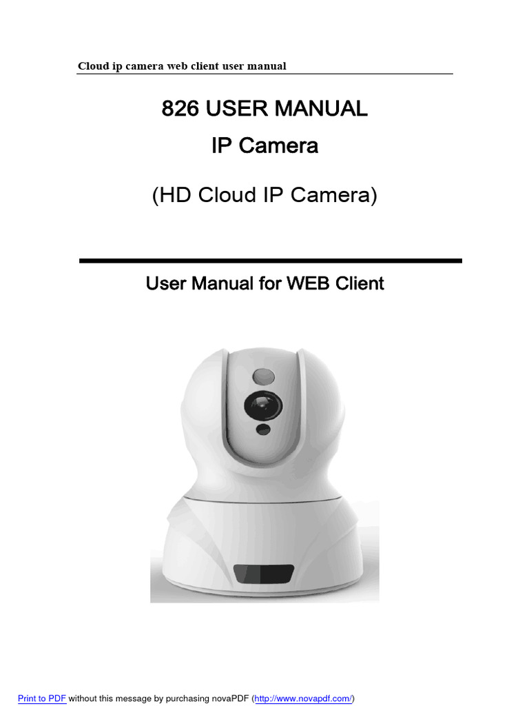 Yatwin IP Camera Manual | PDF | Computer Network | Ip Address