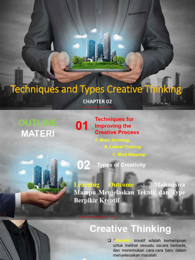 CH 02 Techniques and Types Creative Thinking | PDF