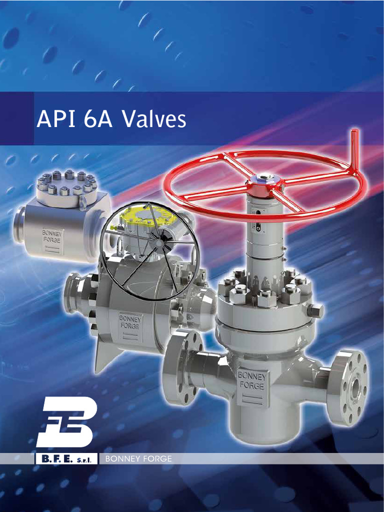 Bfe API 6a Valves | PDF | Valve | Actuator