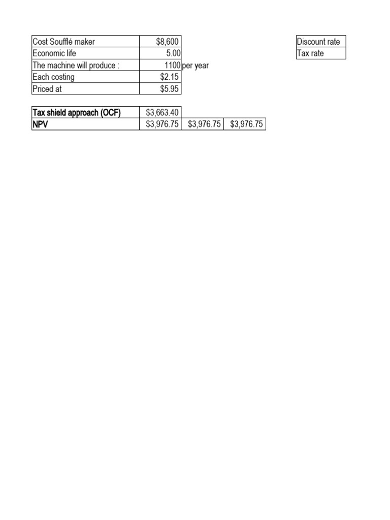 Making Capital Investment Decisions | PDF | Net Present Value | Depreciation
