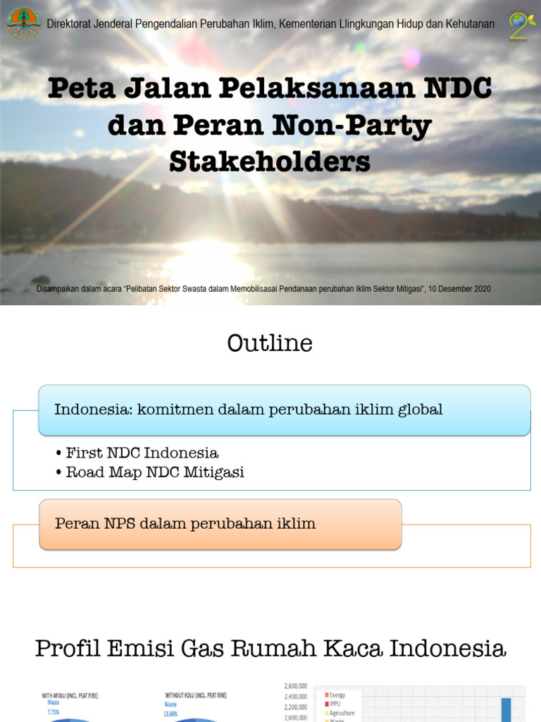 Peta Jalan NDC Indonesia 2030 | PDF