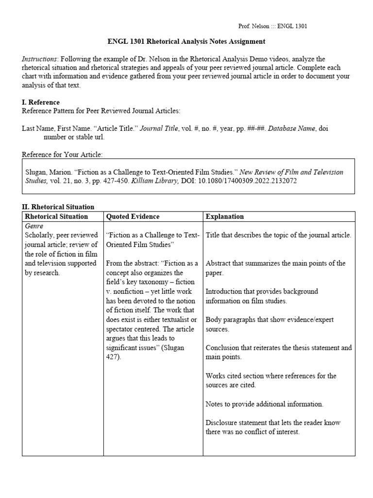 Rhetorical Analysis Worksheet 2 | PDF | Rhetoric | Argument