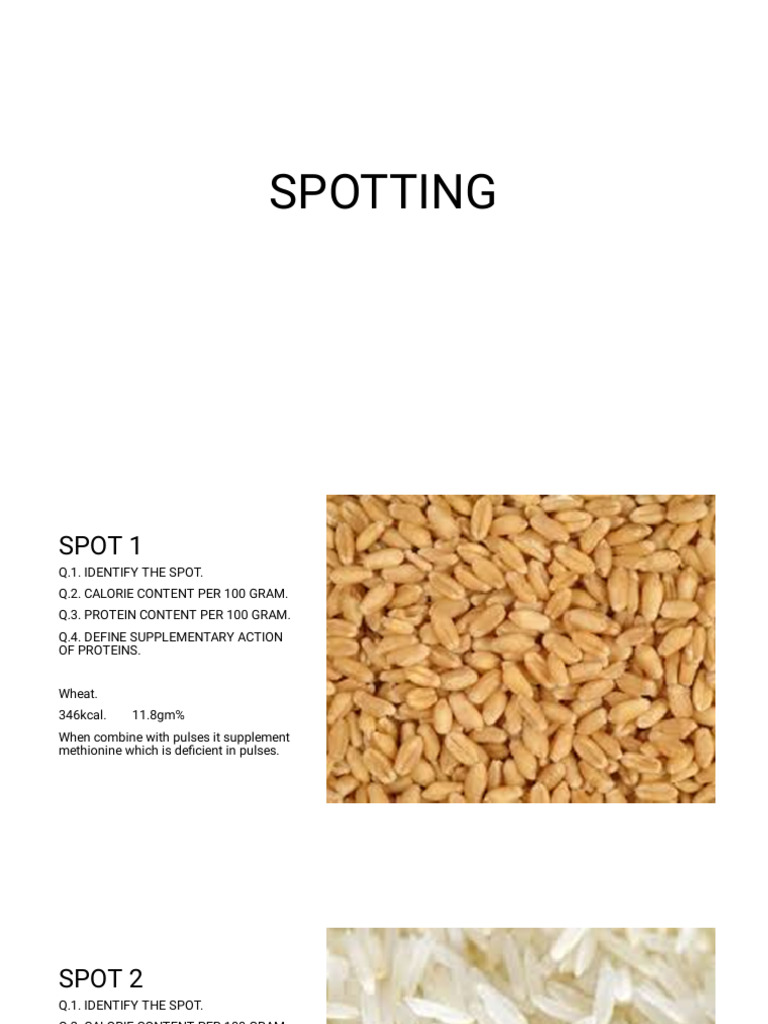 Spotting PSM | PDF | Glycemic Index