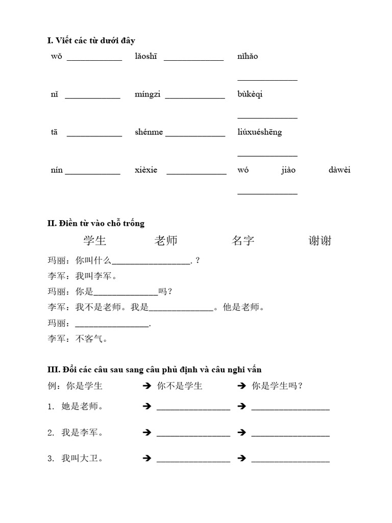 Bài tập boya bài 1 | PDF