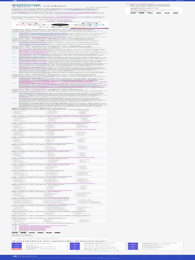 Tipos De Verbos Con Ejemplos Pdf Verbo Semántica