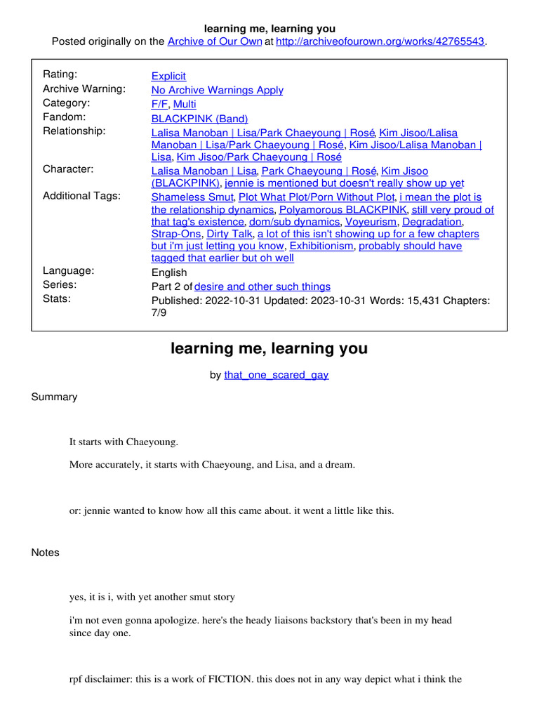 Learning Me Learning You | PDF | Lisa Simpson