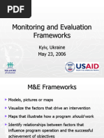 Template For M&E Plan PDF | PDF | Monitoring And Evaluation | Capacity ...
