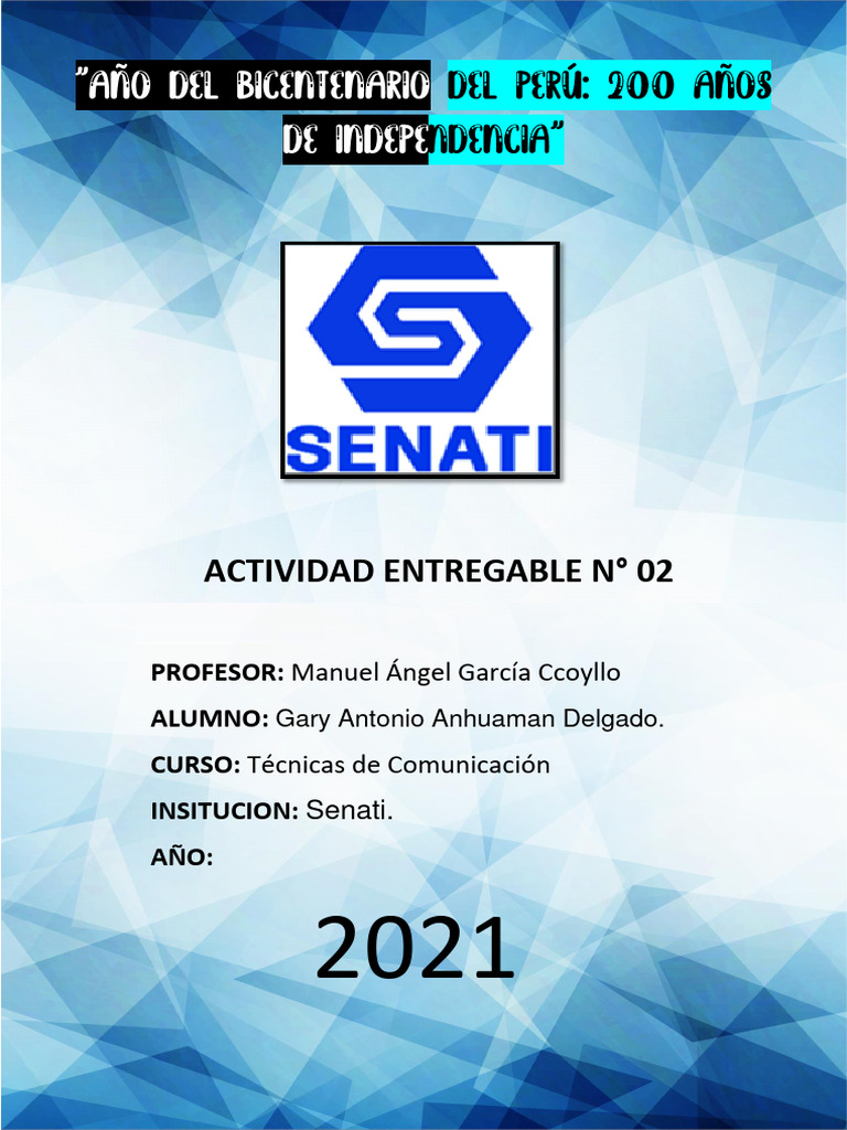 ENTREGABLE 02 DE Comunicacion | PDF | Crecimiento personal y profesional | Negocios