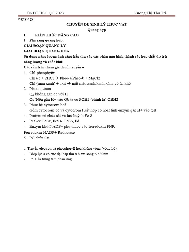 SLTV 23 Quang Hop | PDF