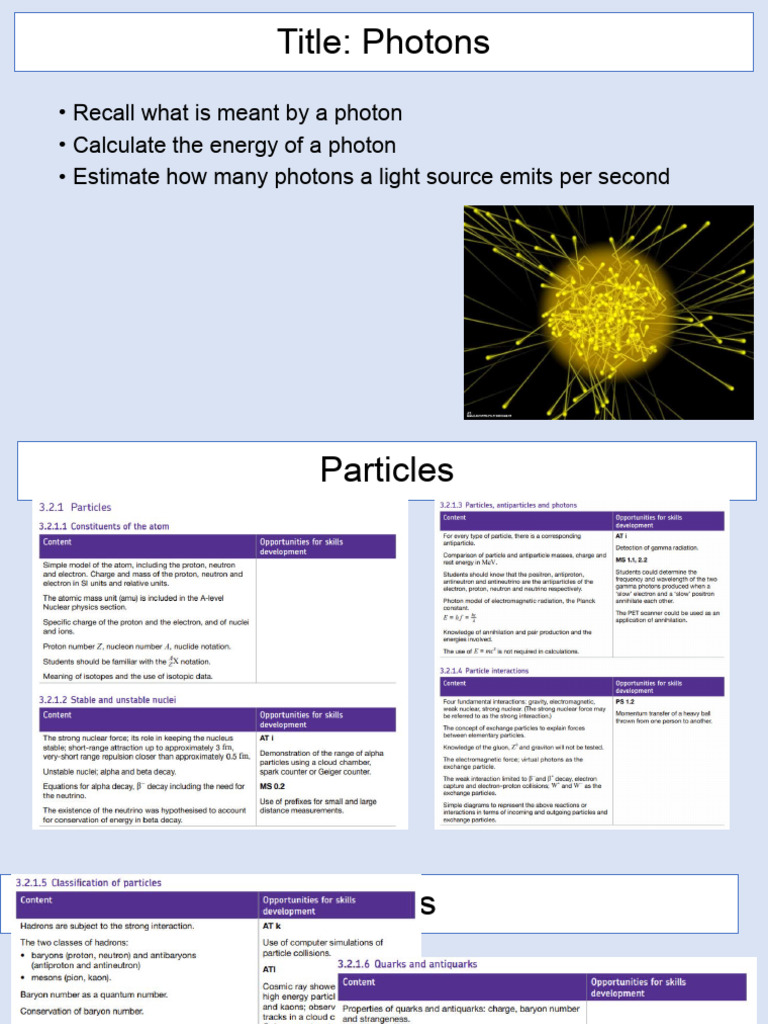 Protons - A Level | PDF
