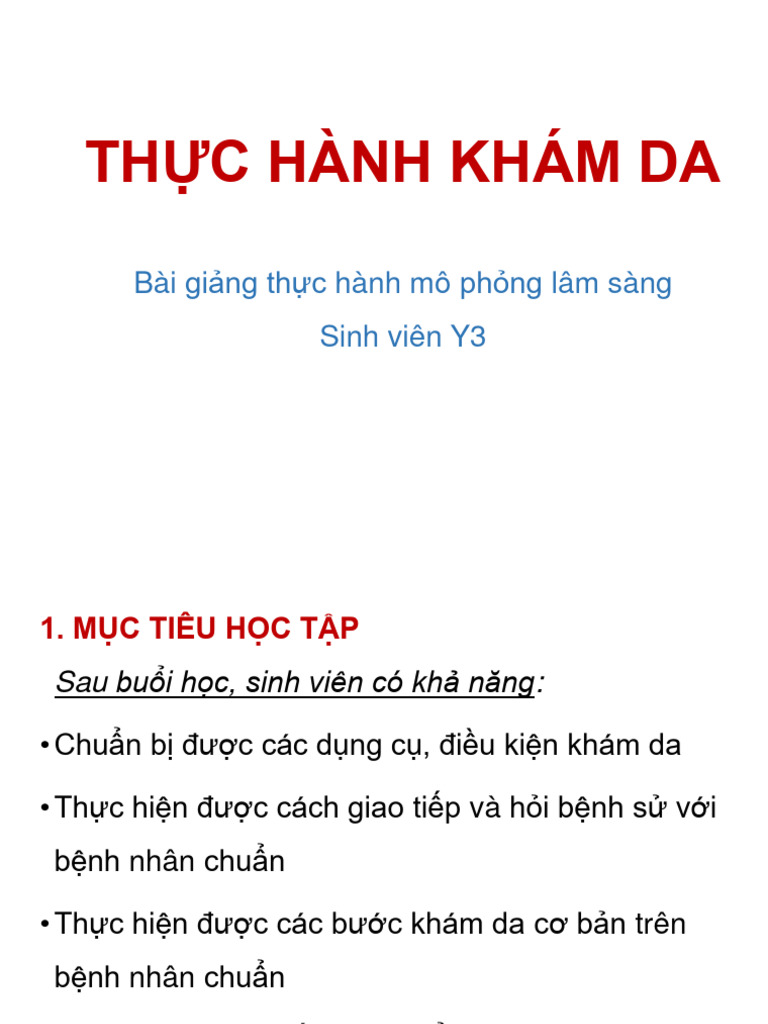 Cach Kham Da PPT 8-1 | PDF