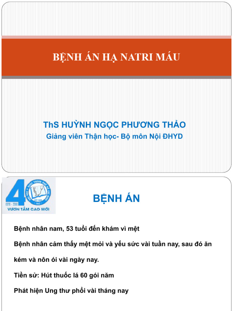 Ha Natri Mau Benh An | PDF