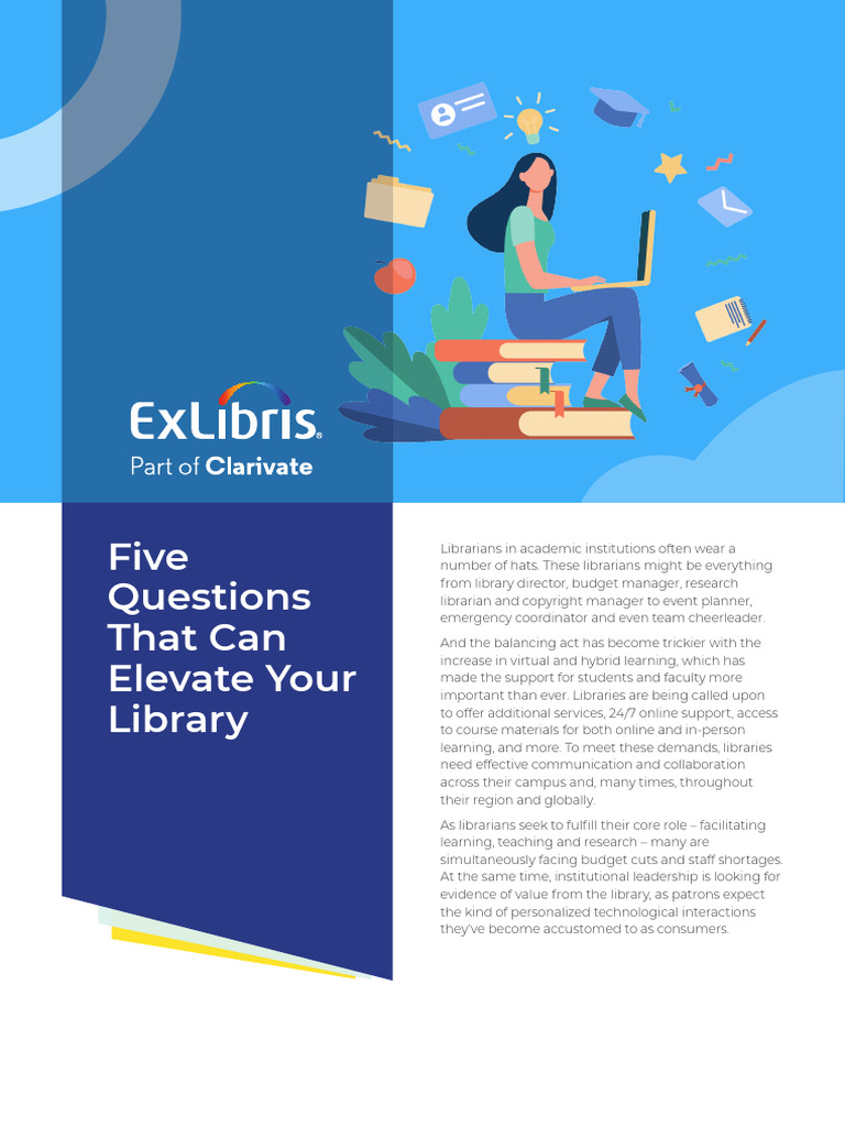 Five Questions That Can Elevate Your Library | PDF | Libraries | Librarian