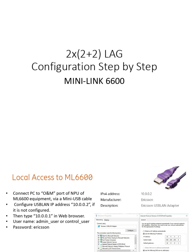 ML6600 LAG Setup Guide | PDF | Local Area Network | Wide Area Network