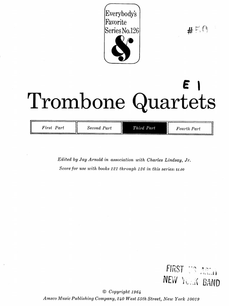 Trombone Book 3 | PDF