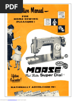 Manual 9410 Singer | PDF | Sewing Machine | Seam (Sewing)